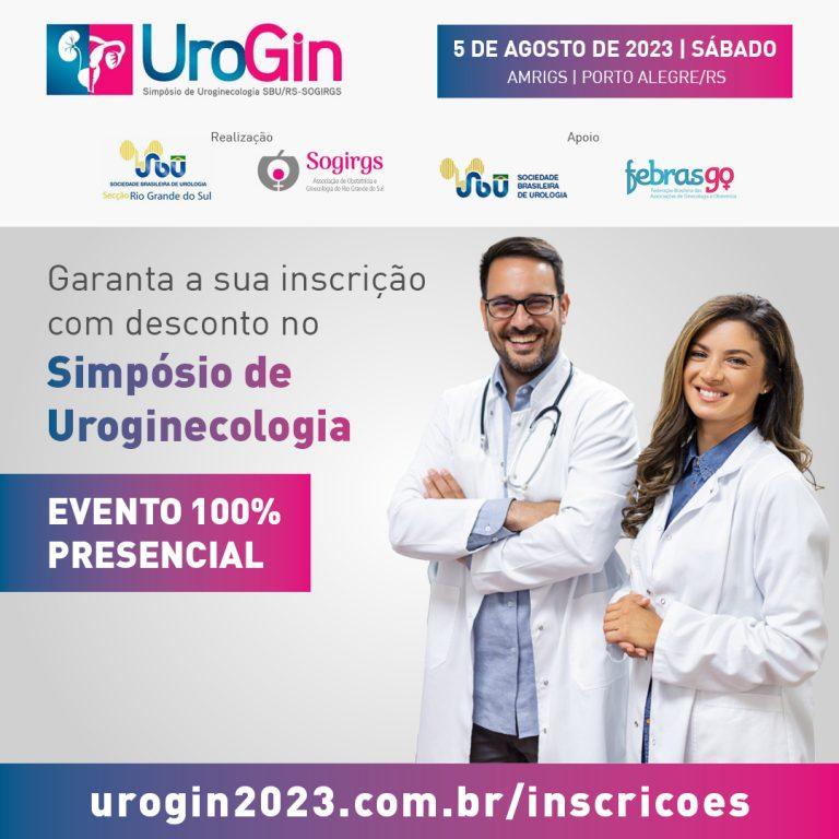 Simpósio Urogin: faça a sua inscrição com desconto até o dia 05/07 ...